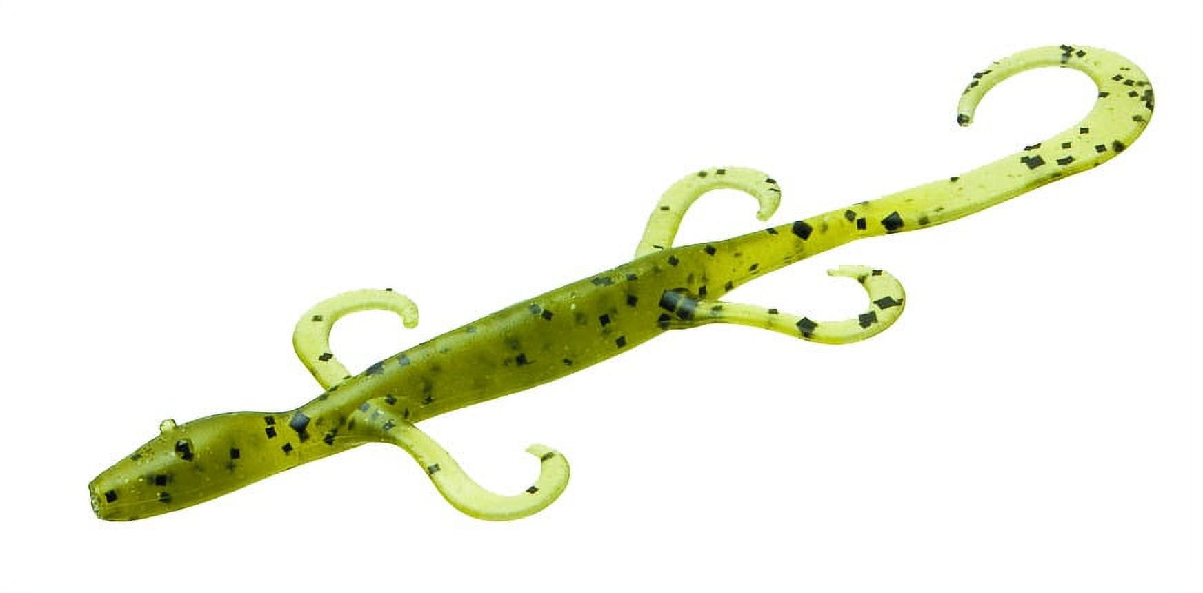 Zoom Mini Lizard Watermelon Seed 4" Soft Plastic Creature Bait ...