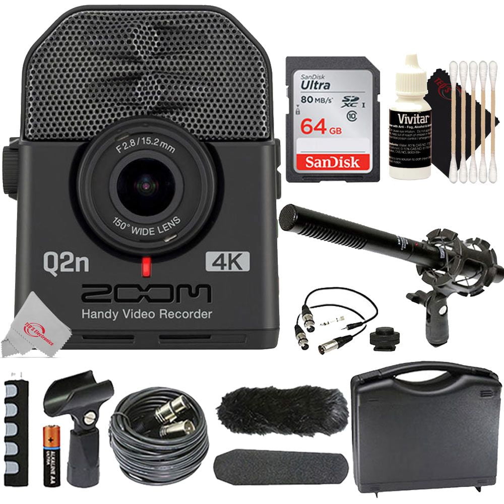 Zoom Q2n-4K Ultra High Definition Handy Video Recorder + Shotgun ...
