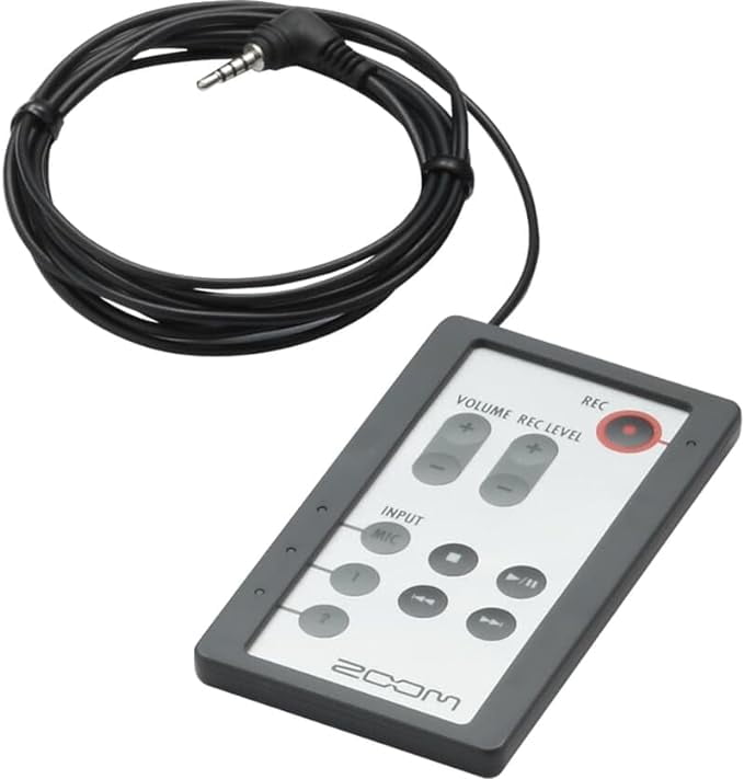 Zoom RC4 Remote Control with Extension Cable, Designed for Use With H4n ...
