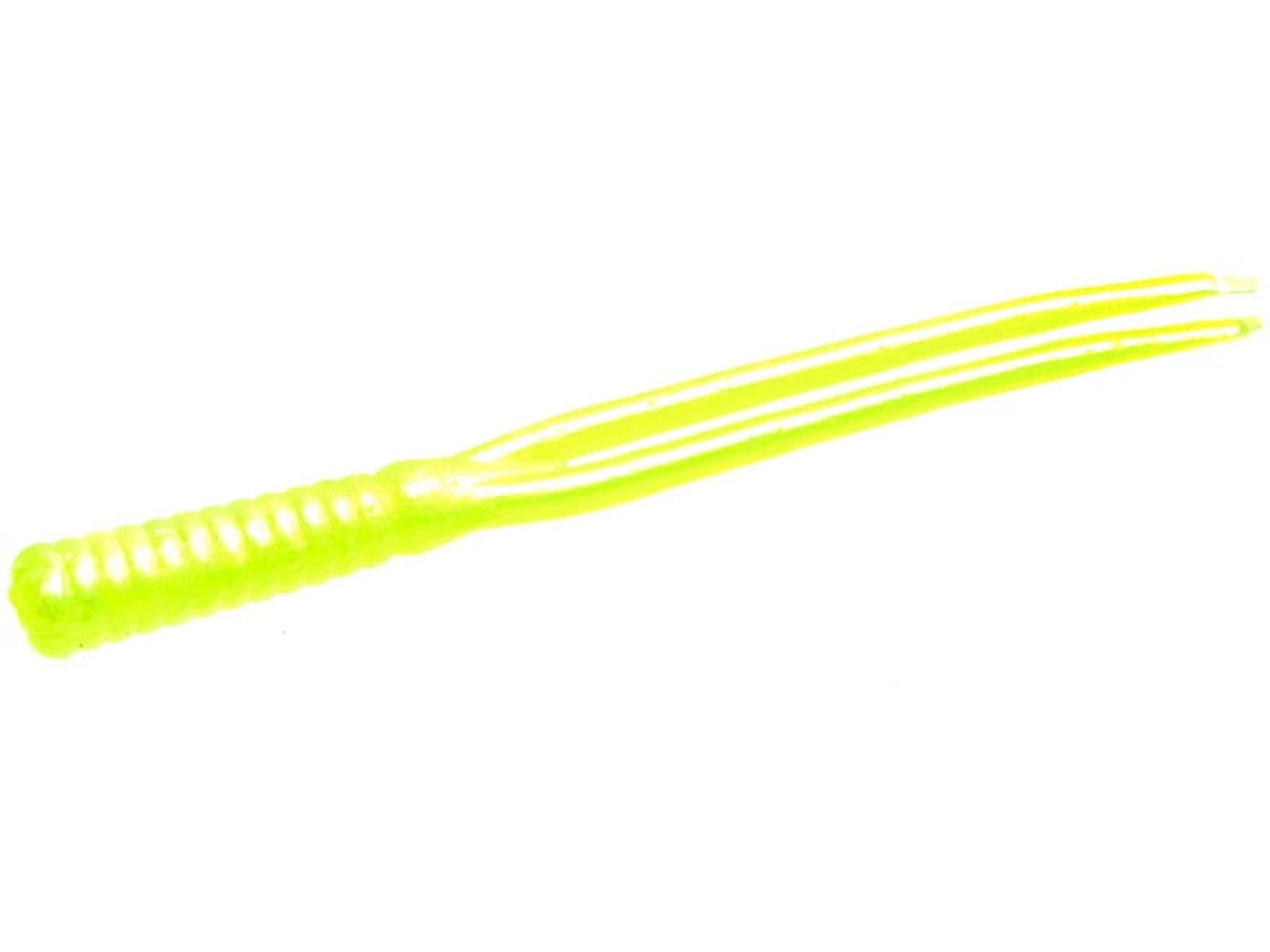 Zoom Split Tail Trailer 4'', Chartreuse Pearl, 20pk - Walmart.com