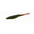 Zoom Super Fluke 5'' Avocado/Red 10pk - Walmart.com