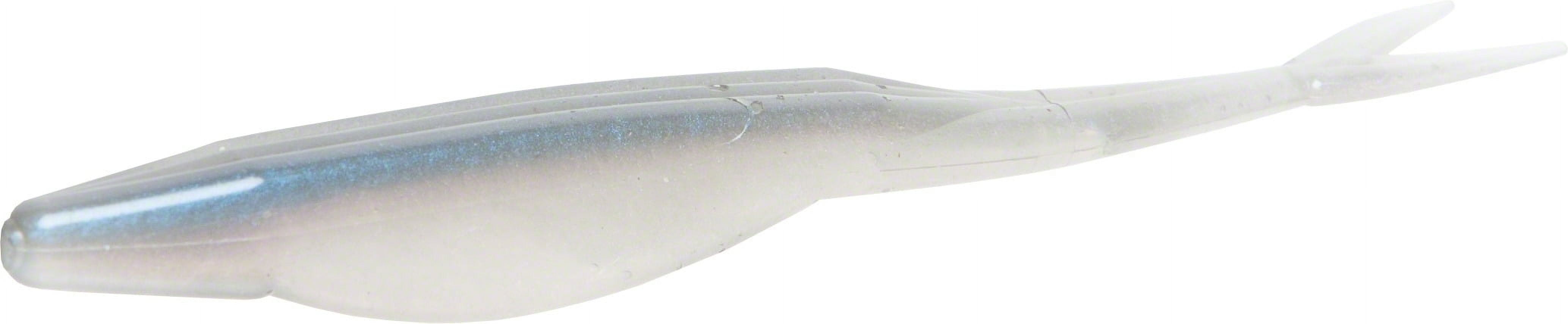Zoom Super Fluke 5'' Pro Blue Red Pearl 10pk - Walmart.com