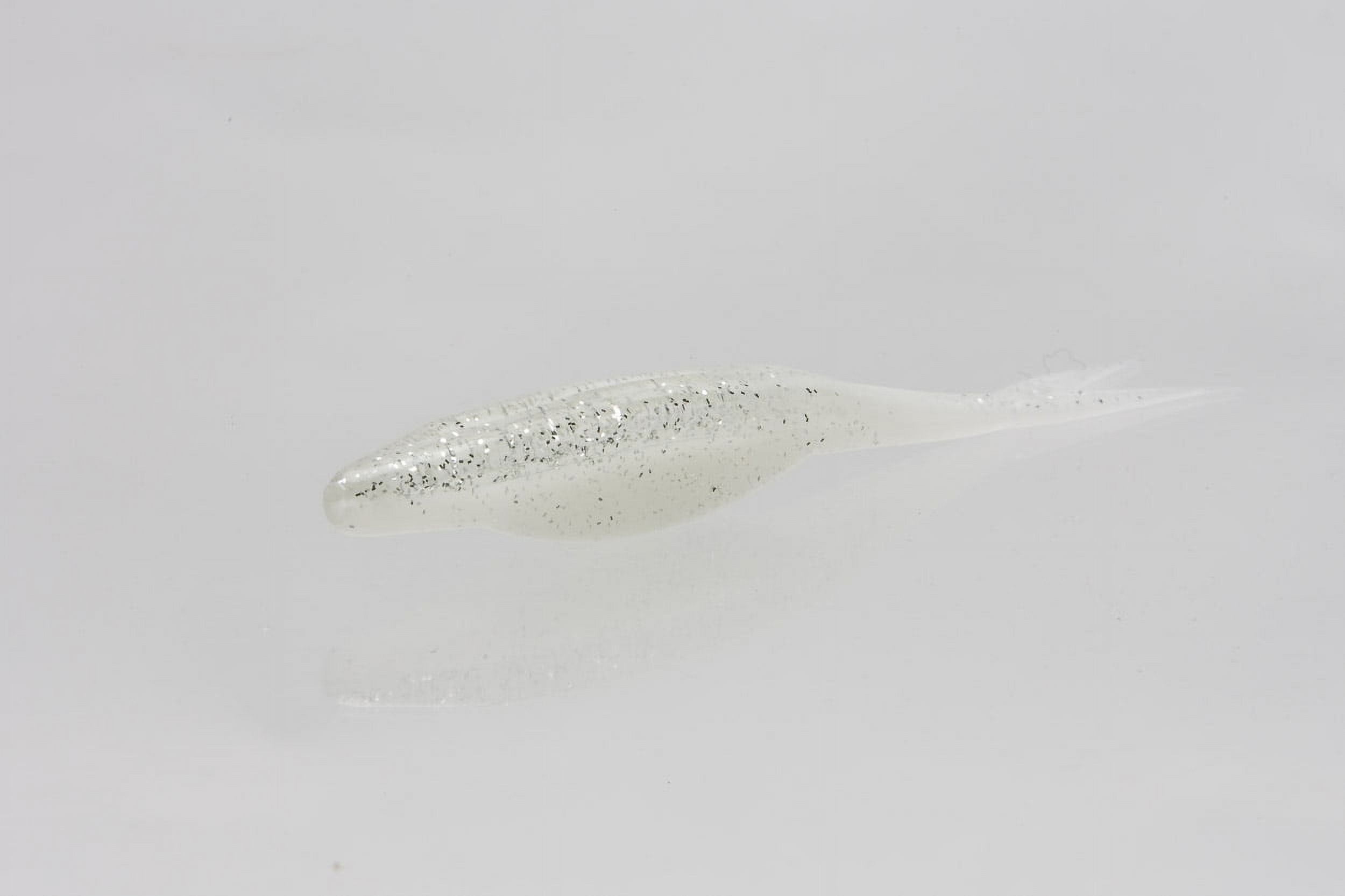 Zoom Super Fluke Jr White Ice 4" Soft Plastic Jerkbait - Walmart.com