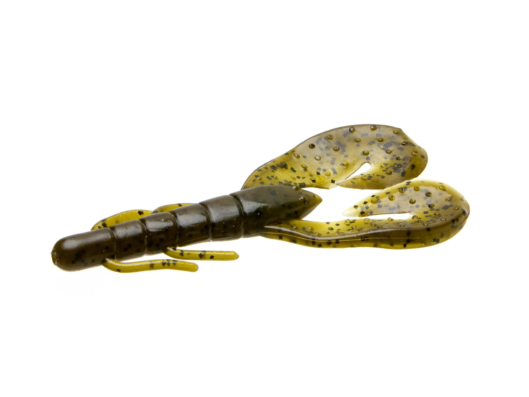 Zoom Super Speed Craw 4'' Green Pumpkin 8pk - Walmart.com
