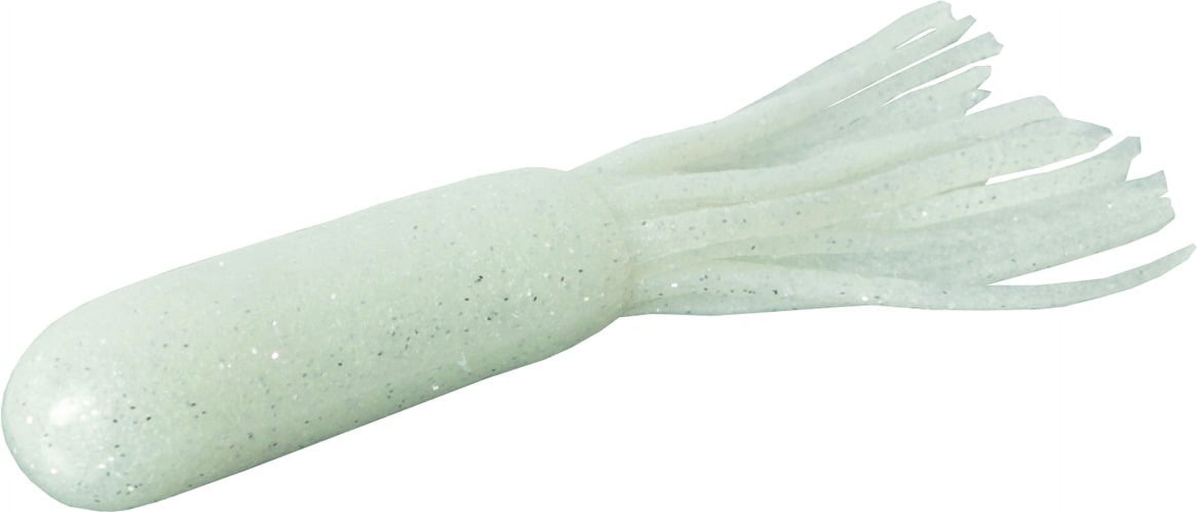 Zoom Super Tube 3.75'' White Pearl Silver Glit 8pk - Walmart.com