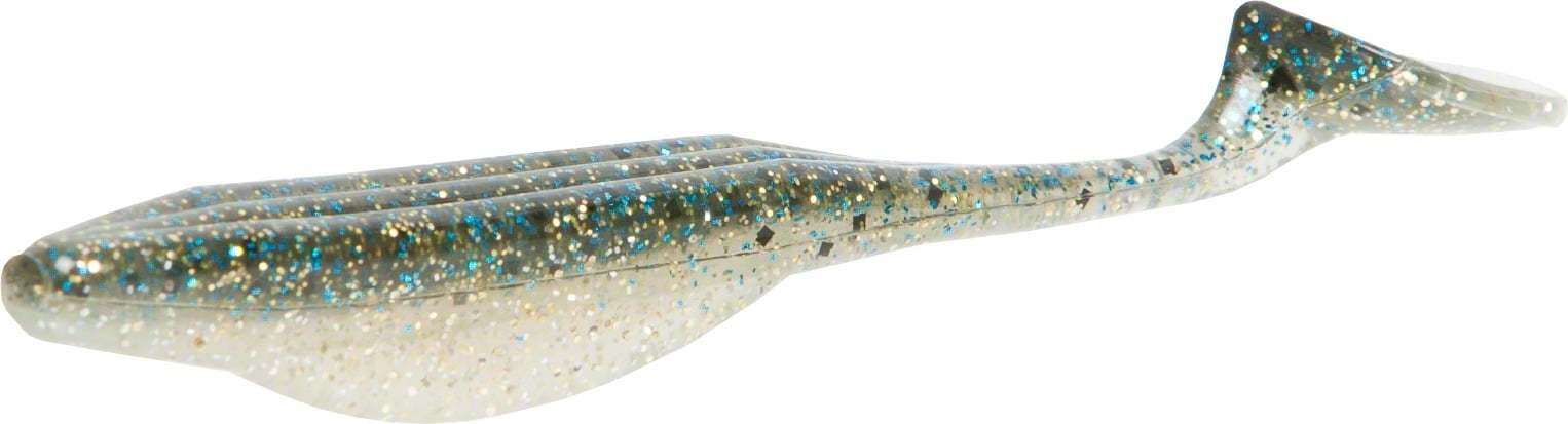 Zoom Swimmin Super Fluke Jr Bluegill Flash 10pk - Walmart.com