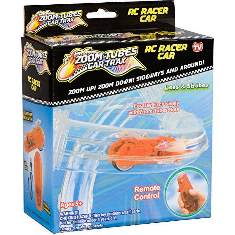 Zoom Tubes RC Car Trax, Additional Orange RC Race Car, Remote - Walmart.com