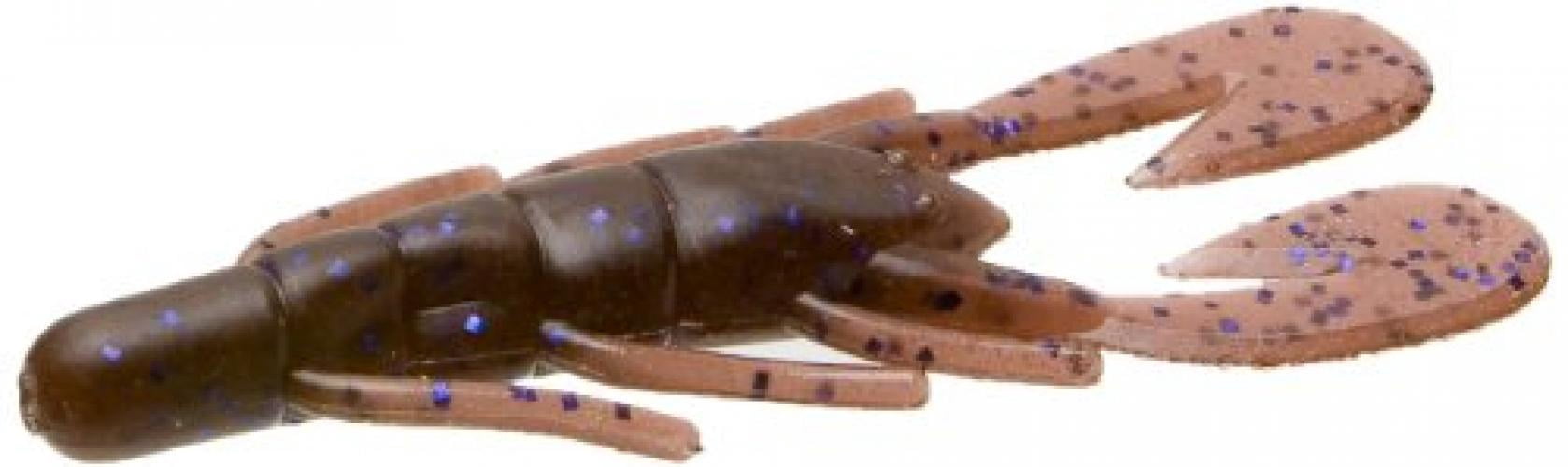 Zoom U-V Speed Craw 3.5'' Cinnamon Purple 12pk - Walmart.com