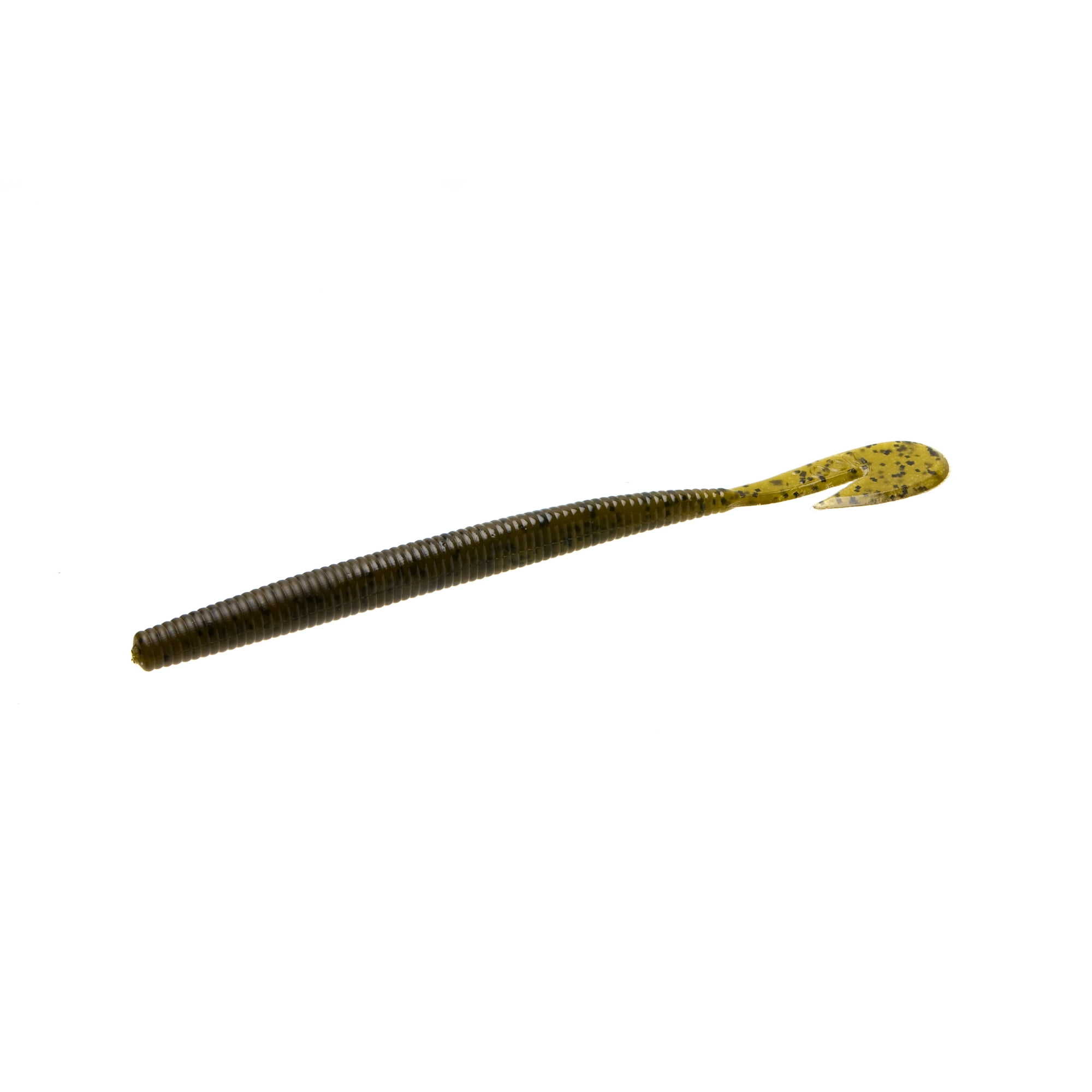 Zoom U-V Speed Worm 6'' Green Pumpkin 15pk - Walmart.com