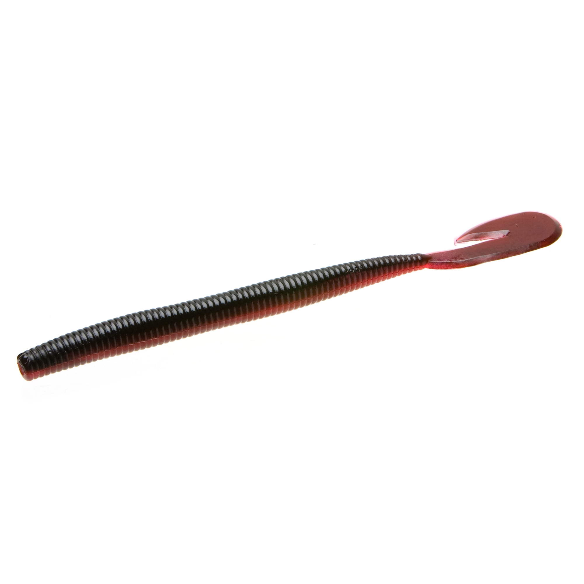 Zoom U-V Speed Worm 6'' Red Shad 15pk - Walmart.com