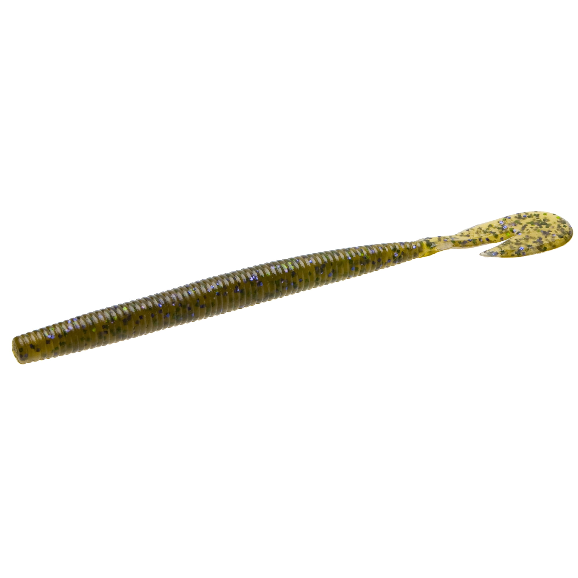 Zoom Bait Ultra Vibe Speed Worm 6 inch, Watermelon Candy, 15 Pack ...