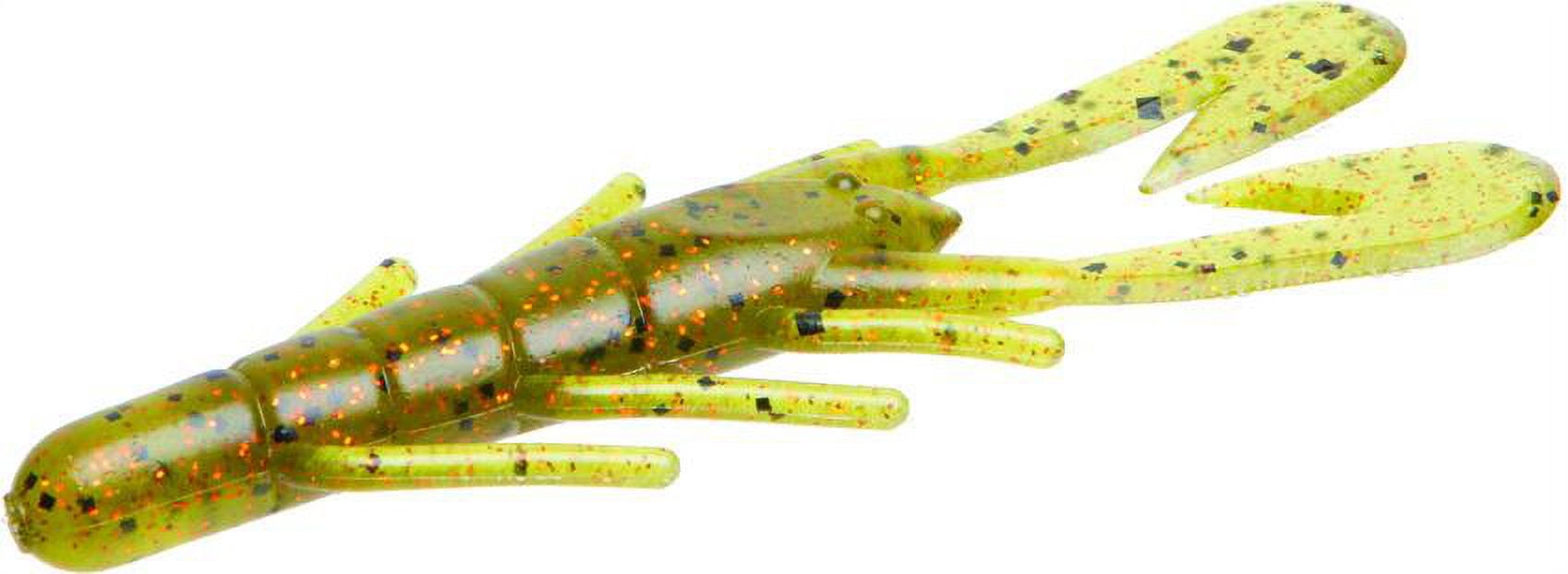 Zoom Ultra-Vibe Speed Craw 3.5" Watermelon Orange Fishing Lures for ...