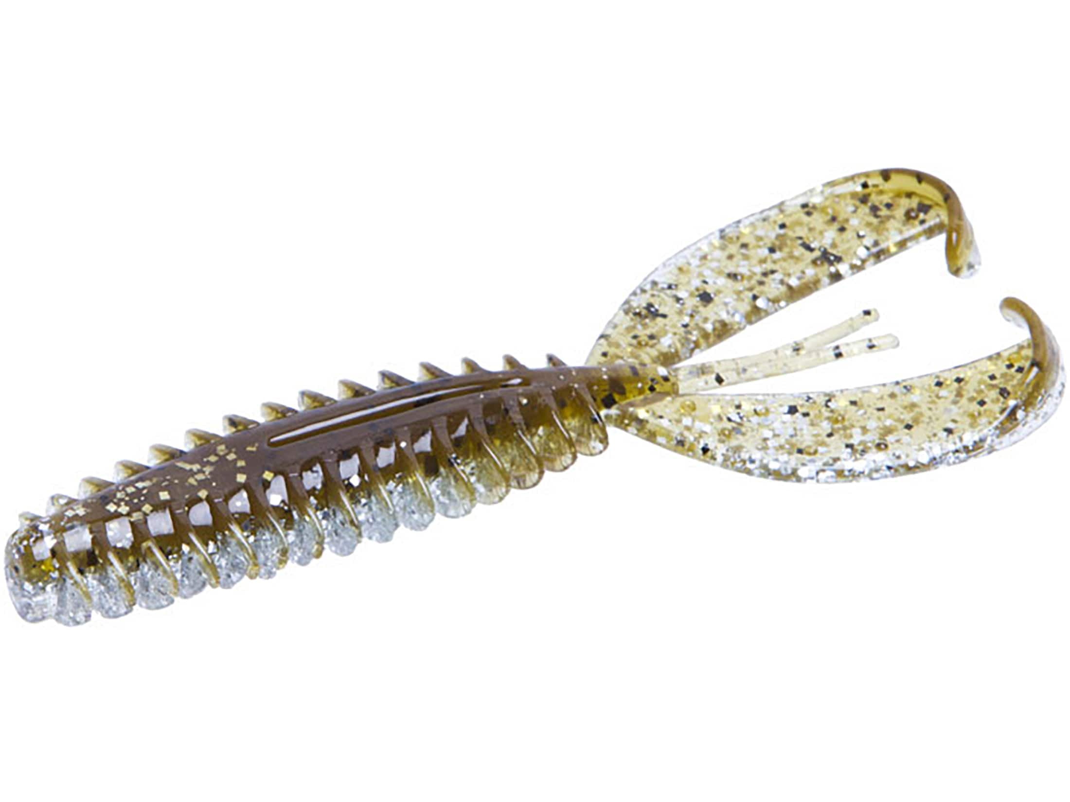 Zoom Z-Craw Jr Green Pumpkin Flash 8pk - Walmart.com