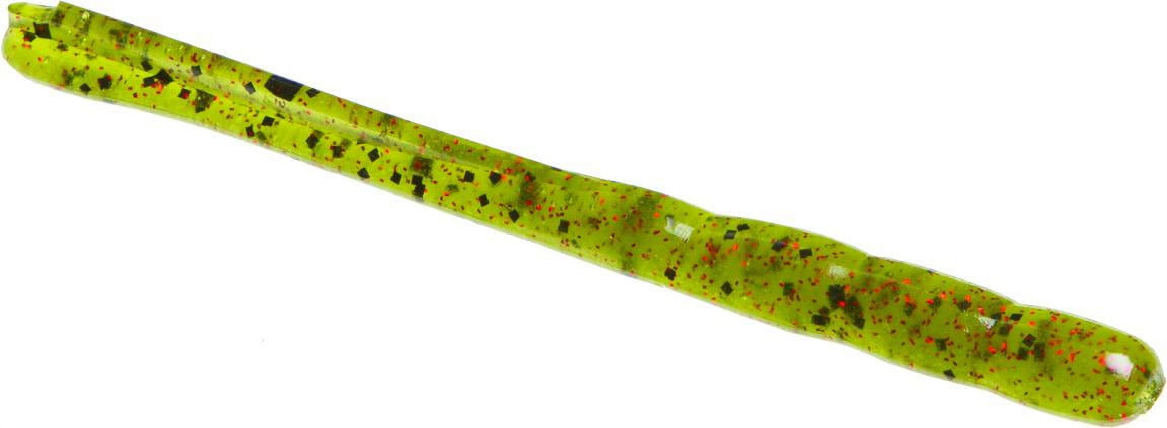 Zoom Z Drop Worm 4'' Watermelon Red 15pk - Walmart.com