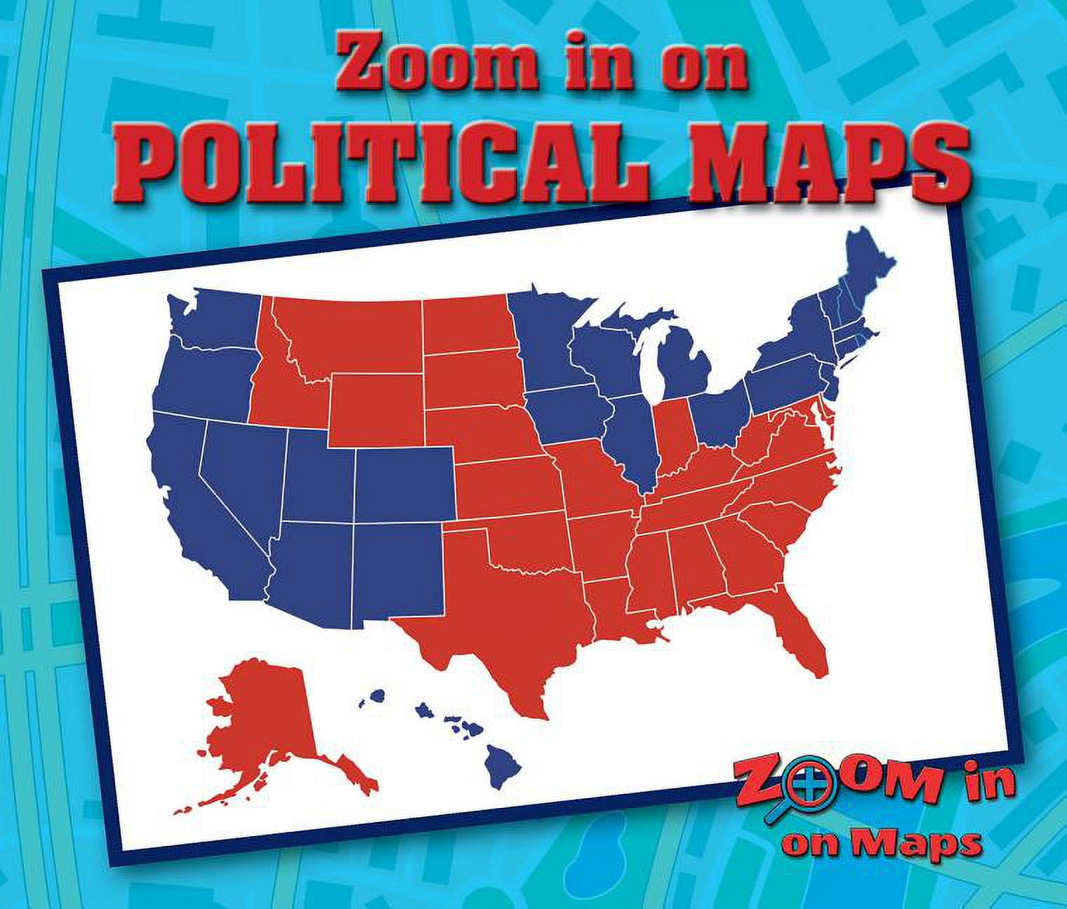 Zoom in on Maps: Zoom in on Political Maps (Paperback) - Walmart.com