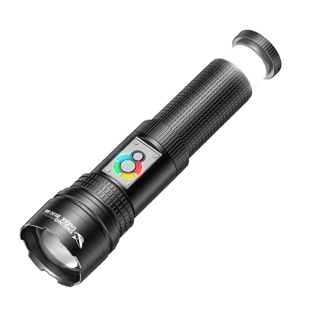 Zoomable Flashlight Camping Light with Tail Light ^δ R4S2 - Walmart.com