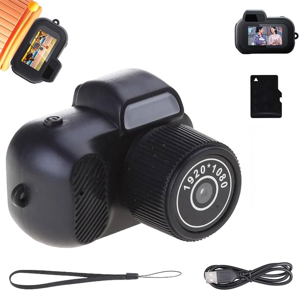 Zoomu Mini Camera Keychain, 2025 New Portable 1080p Mini Keychain ...