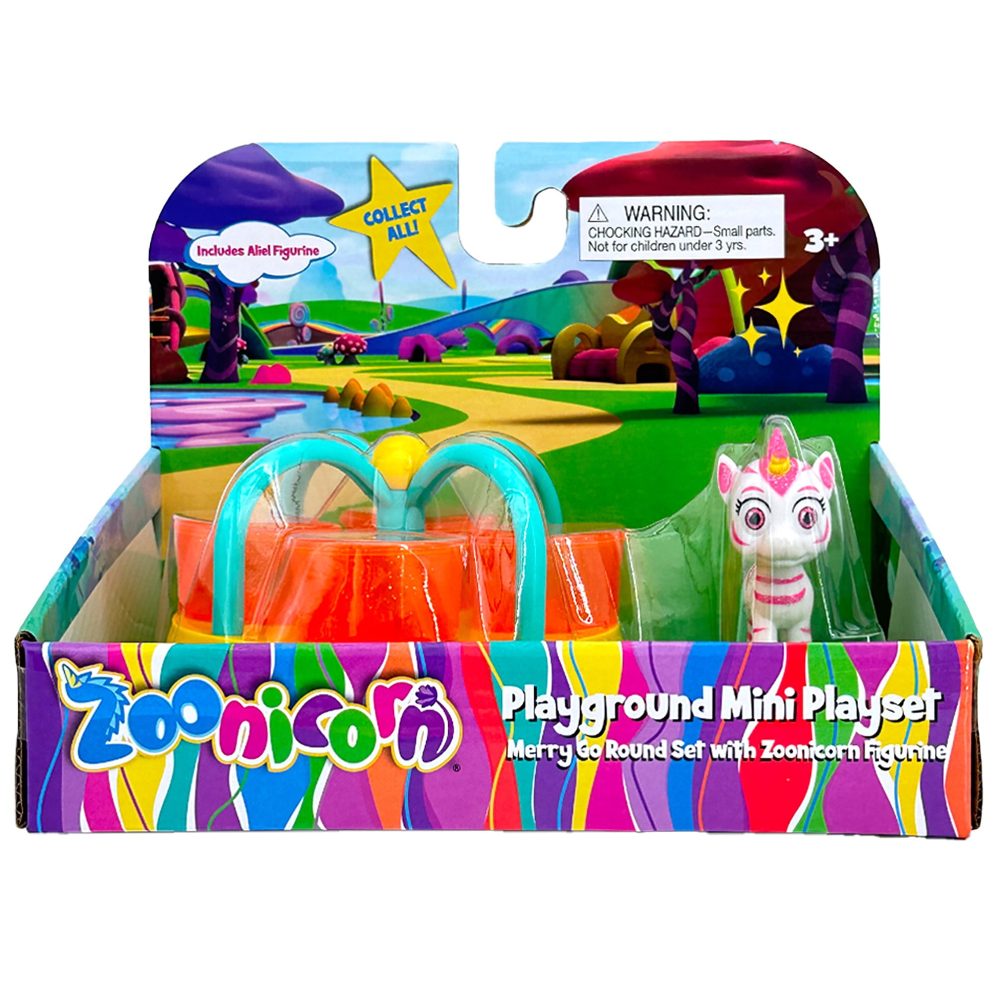 Zoonicorn: Playground Mini Playset - Surprise Assorted Style - Swing ...