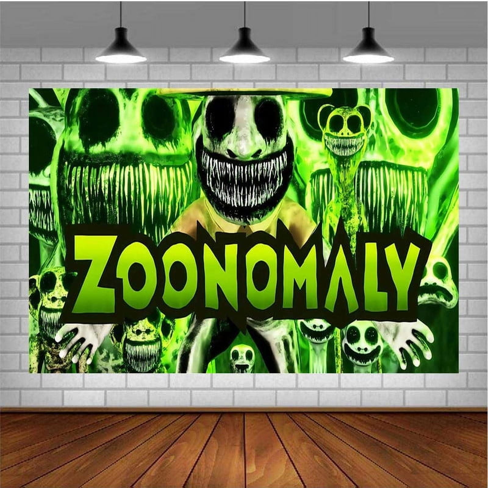 Zoonomaly Banner Poster Wall Decor Birthday Backdrop Background Party ...