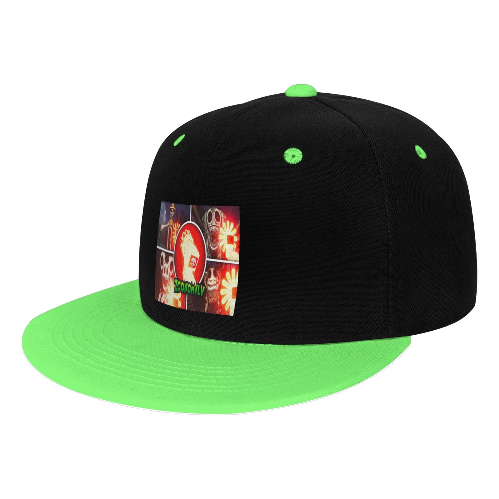 Zoonomaly Classic Snapback Hat Hip Hop Caps Style Flat Bill Blank ...