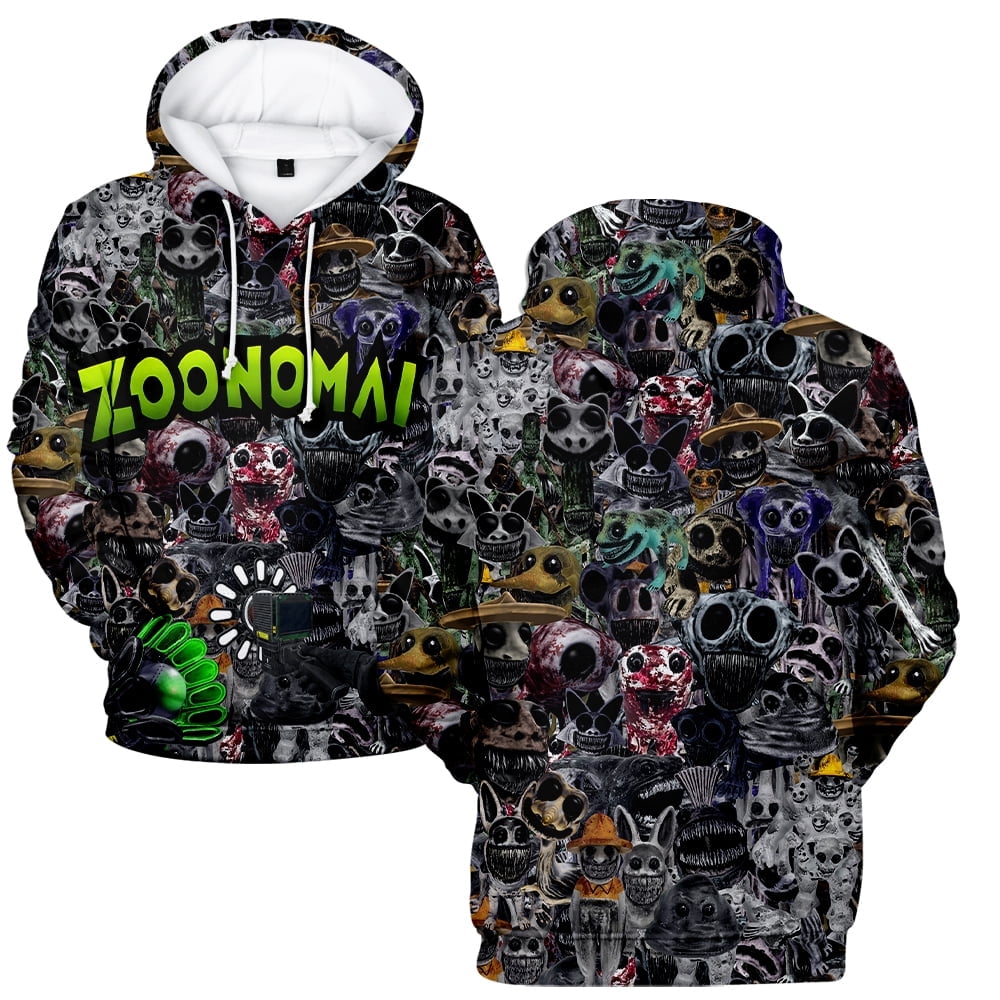 Zoonomaly Merch Hoodies Cool 3D Printed Classic Sweatshirts Men's And ...