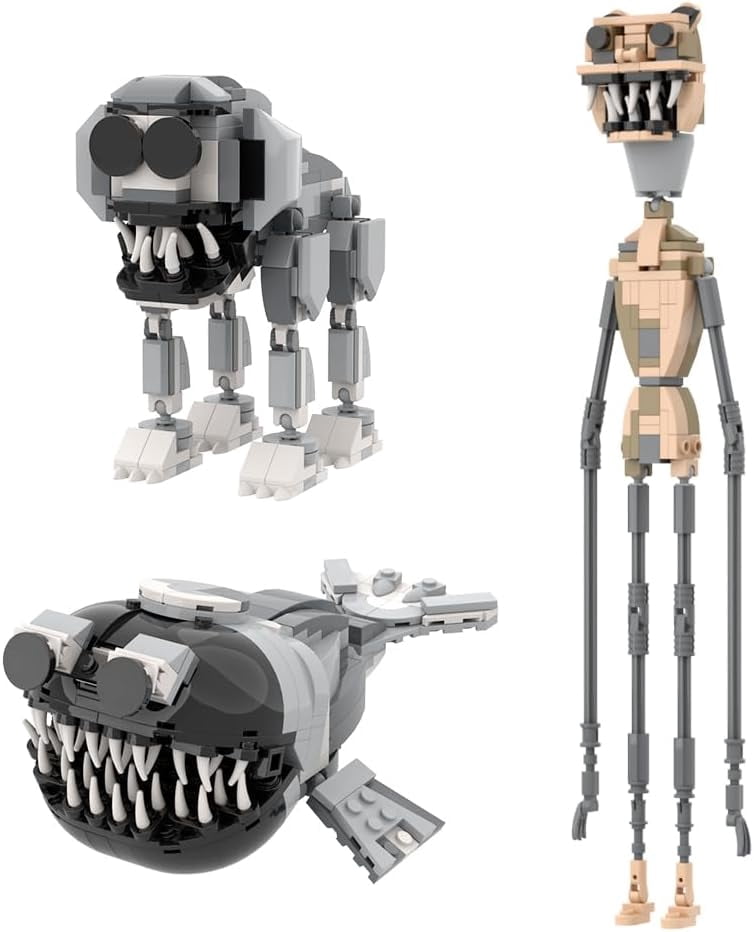 Zoonomaly Monster Building Block Toys,Zoo Nomally Horror Game Animal ...