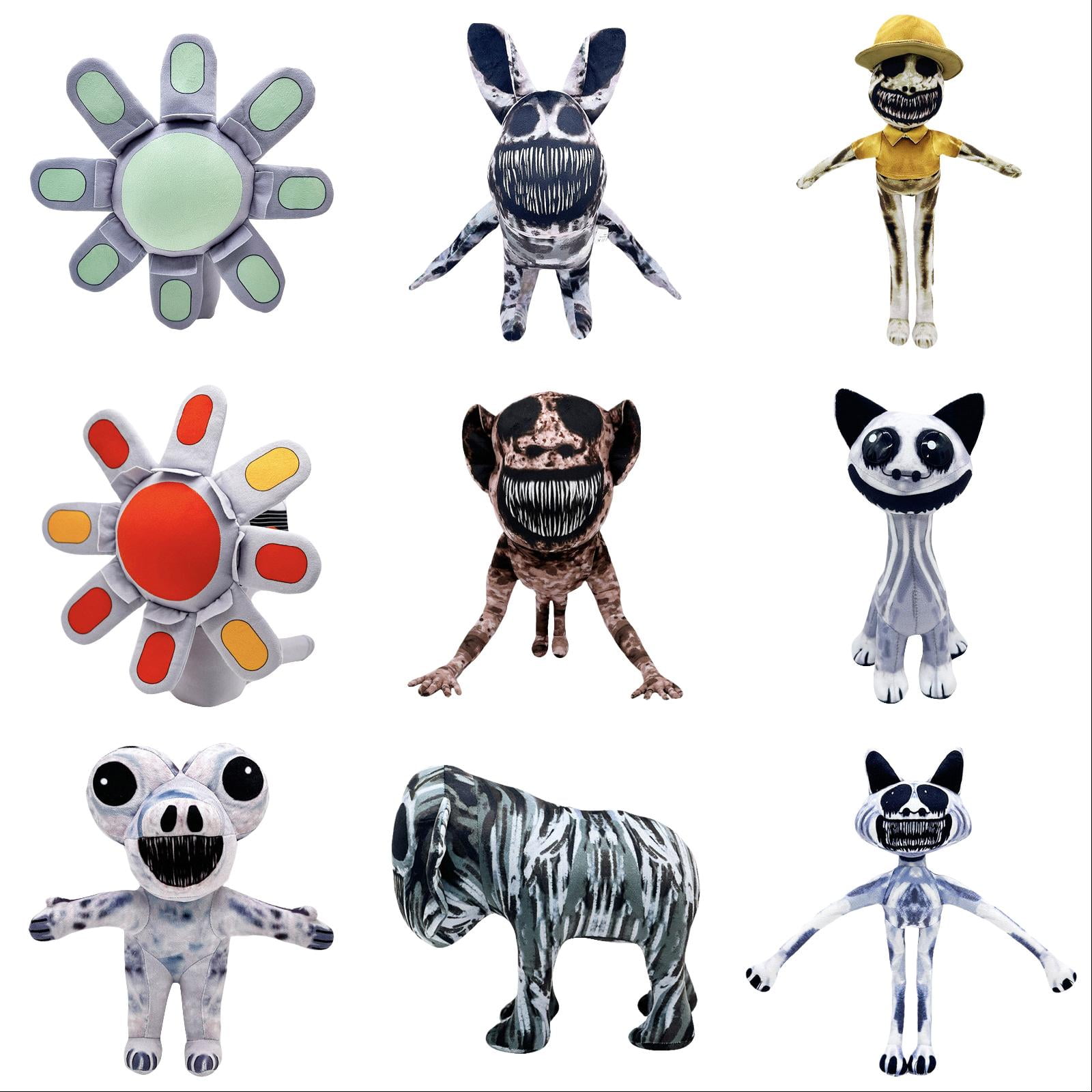 Zoonomaly Plush, 9PCS Zoo Anomaly Game Plush Toy, Figure Pillow ...