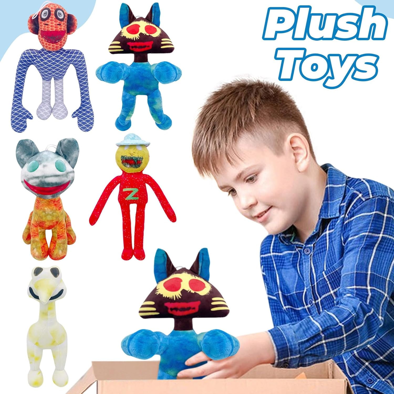 Zoonomaly Plush Toy, Zoo Anomaly Horror Game Soft Stuffed Figure Doll ...