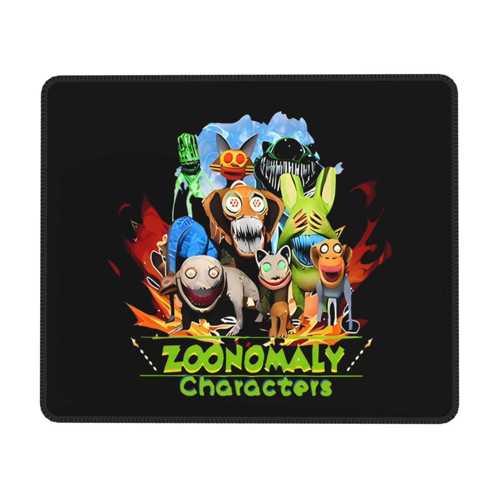 Zoonomaly Rubber Lock Edge Mouse pad, Office Desk pad, Writing pad ...