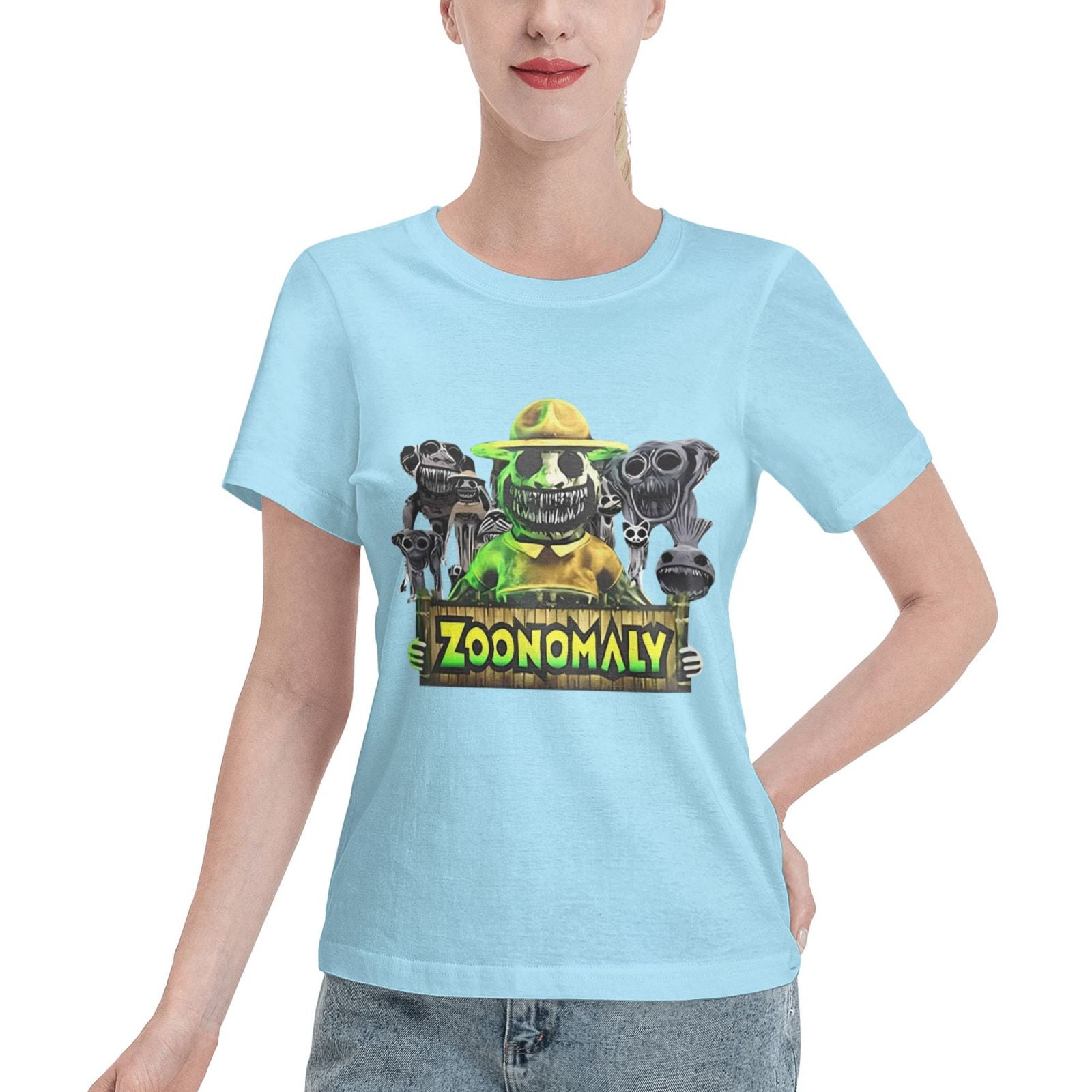 Zoonomaly Women's Basic Short Sleeve T-Shirt - Walmart.com
