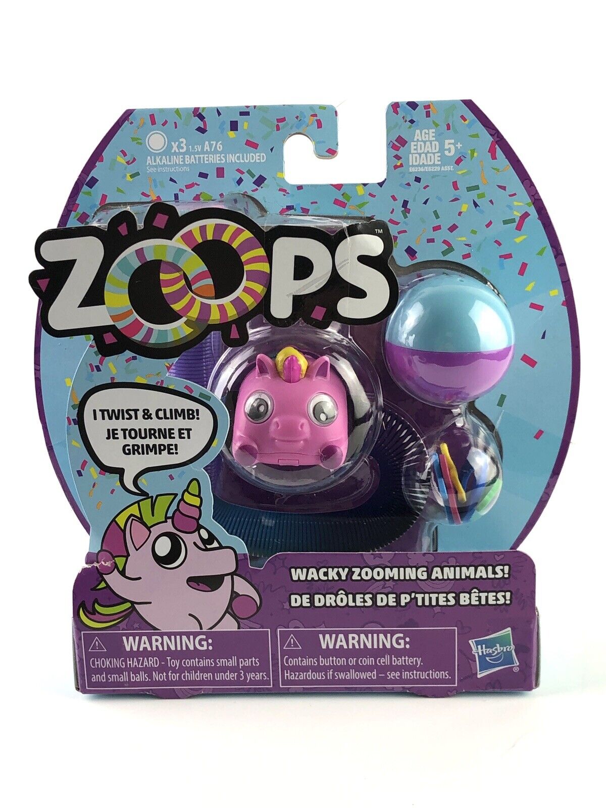 Zoops Wacky Zooming Animals Electronic Pet Party Unicorn - Walmart.com