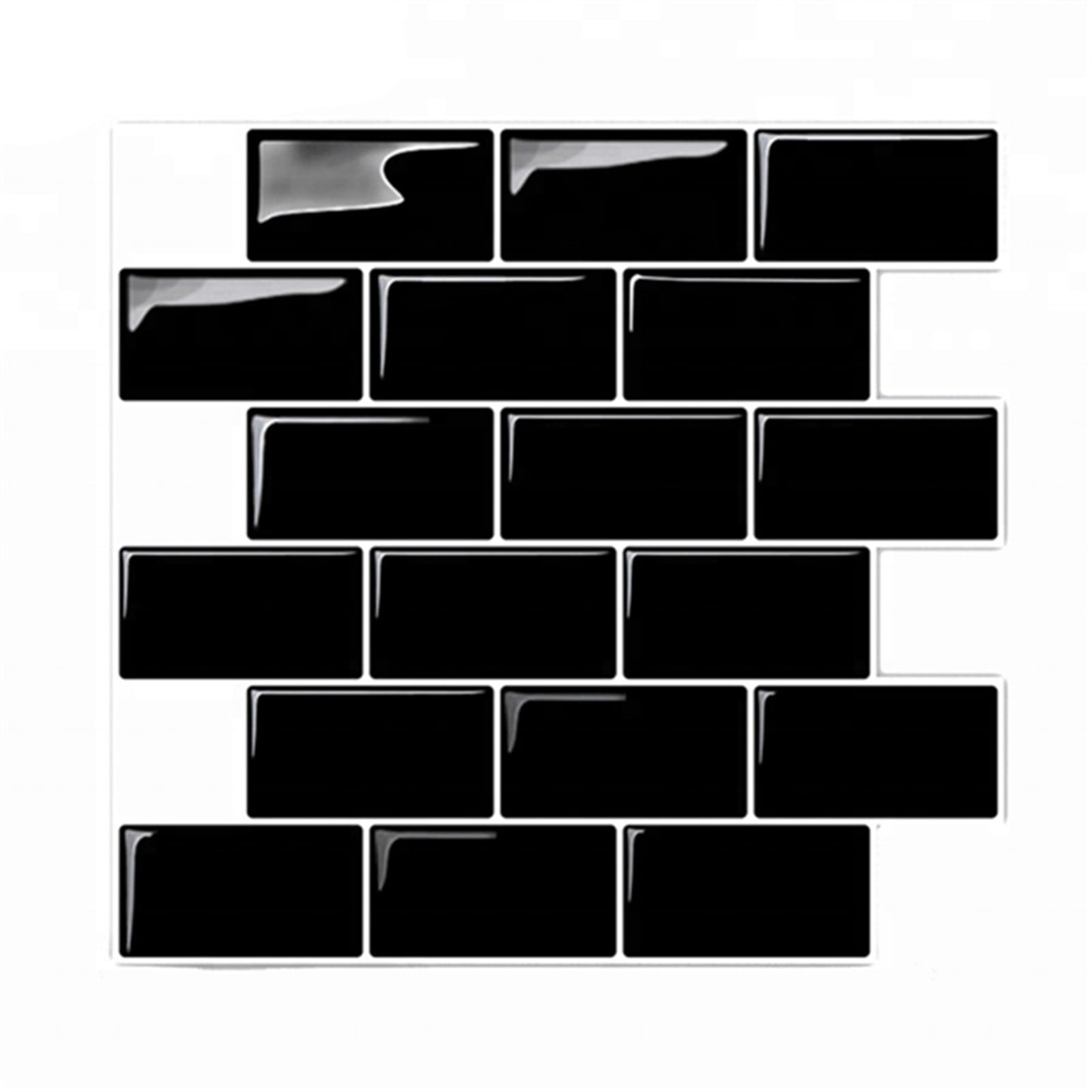 Zooraco Wall Decor,Wall Sticker ABS 3D Kitchen Windows Little Black ...