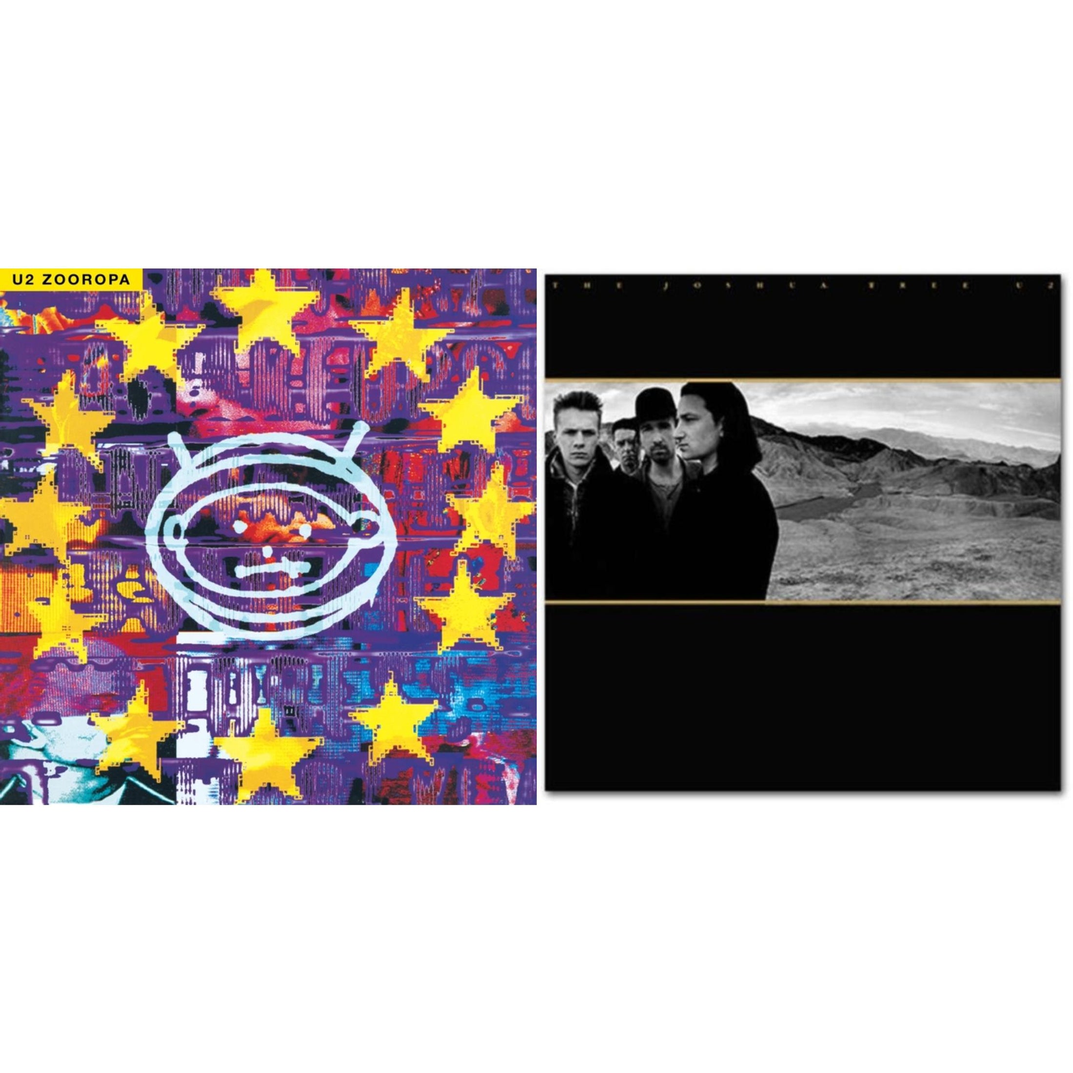 Zooropa (Transparent Yellow/2LP) & Joshua Tree - Walmart.com