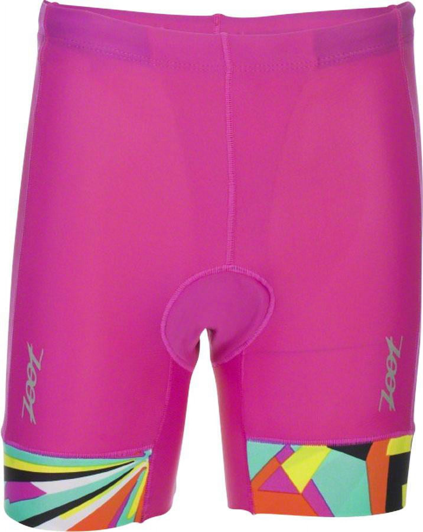 Zoot Protege Tri Girl's Tri Short: Passion Fruit Pink/Multi ...