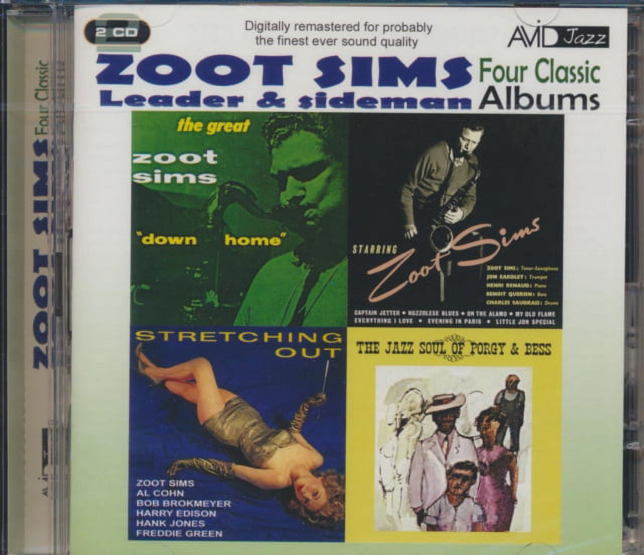 Zoot Sims - Stretching Out/Starring Zoot/Downhome/Jazz Soul Of Porgy ...