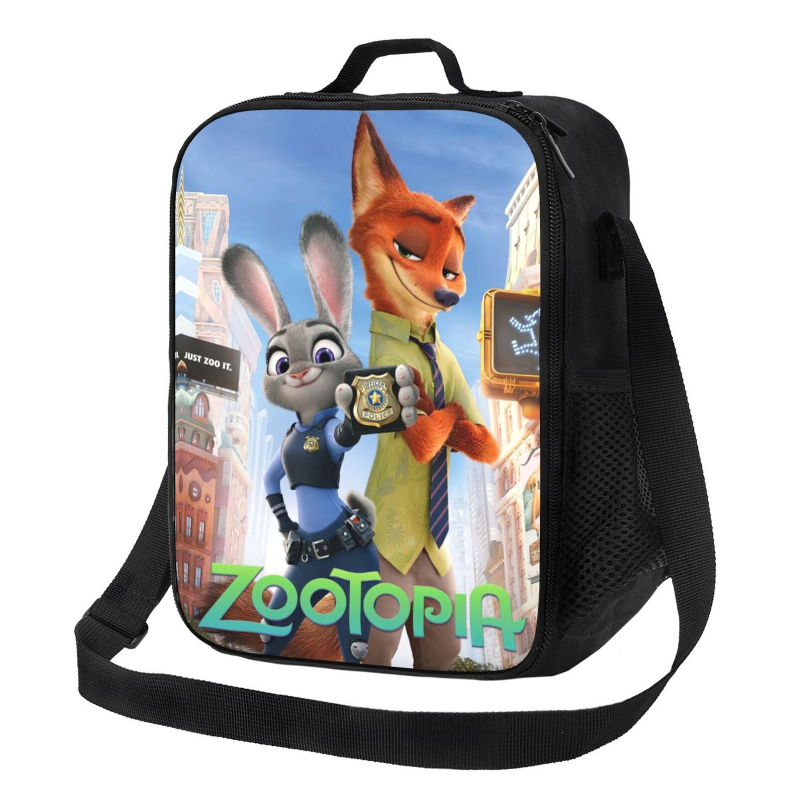 Zoot-opia Lunch Bag Insulated Thermal Boxes with Shoulder Strap ...