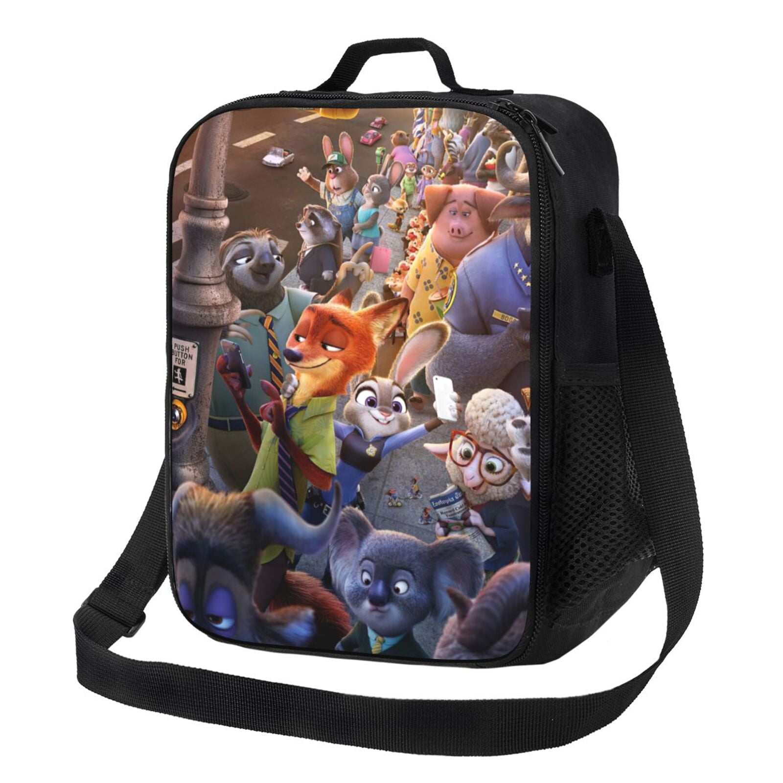 Zoot-opia Lunch Bag Insulated Thermal Boxes with Shoulder Strap & Handle for Work and Travel ...