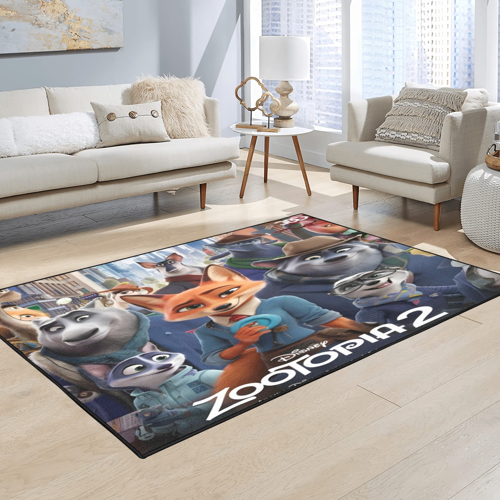 Zootopia 2 Custom Mat.120x160cm(4'x5.2') - Walmart.com