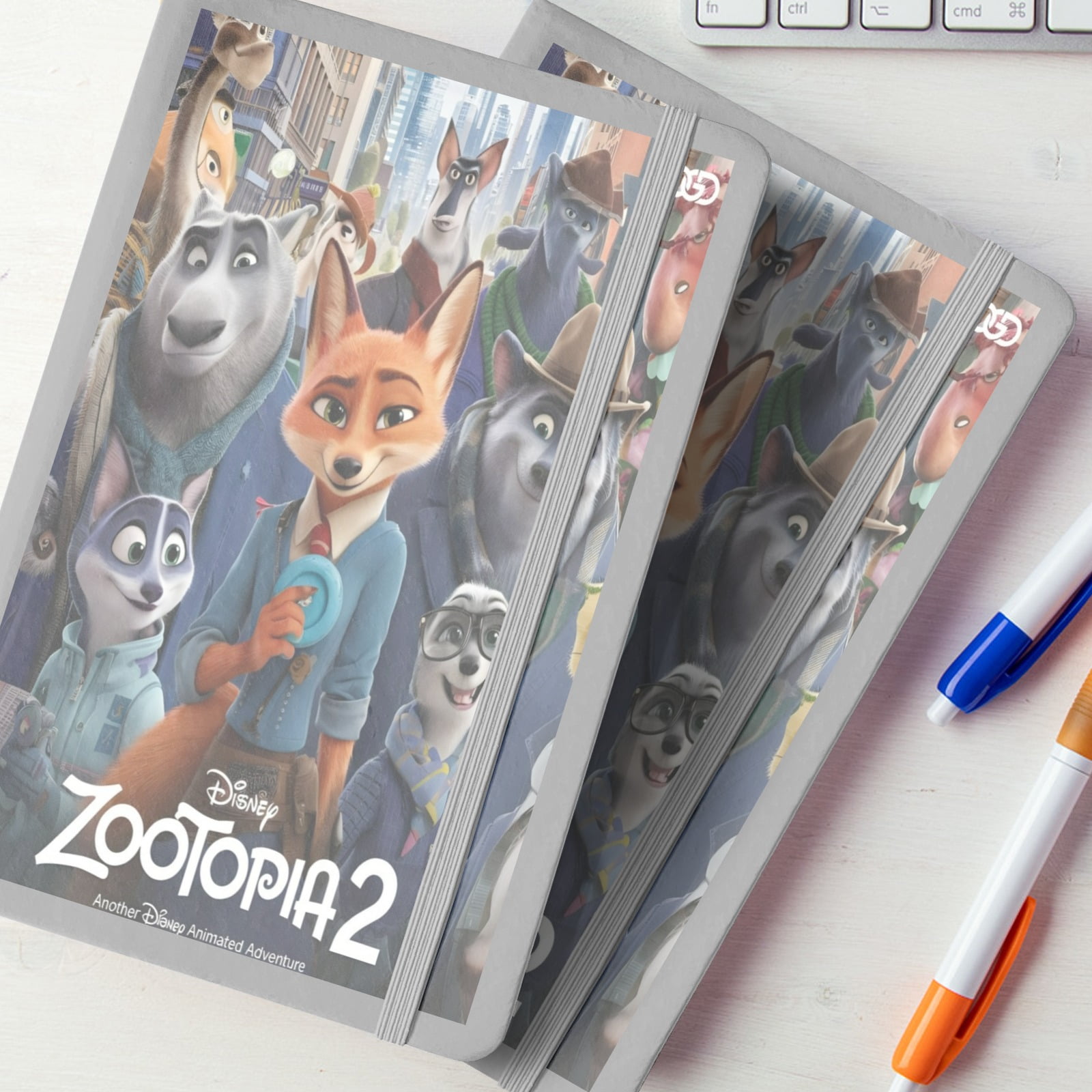 Zootopia 2 Custom Printed Notebook. - Walmart.com