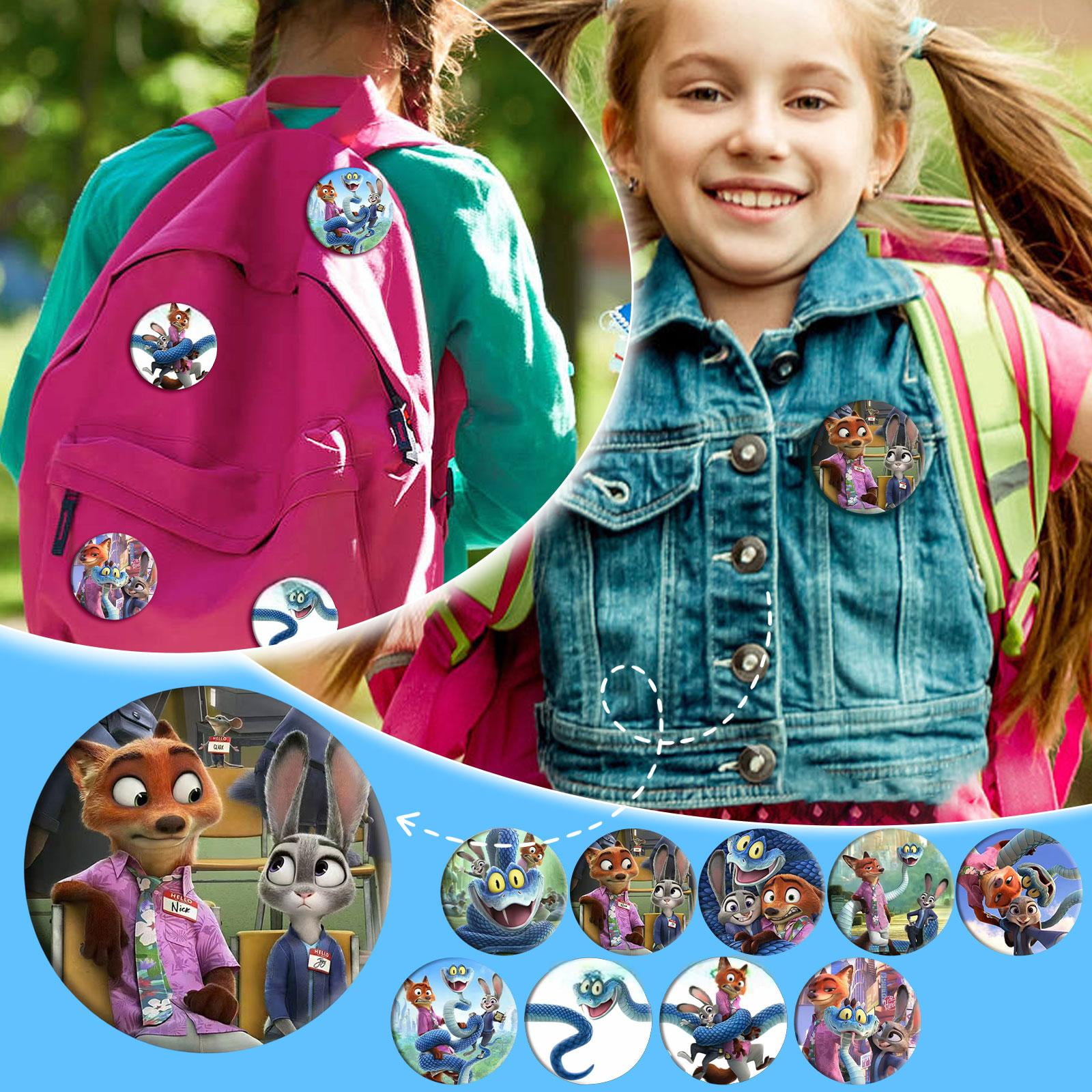 Zootopia 2 Enamel Pin Badge Set - Cute Character Lapel Pins with Judy ...