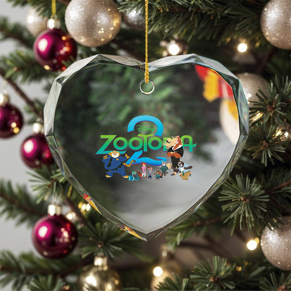 Zootopia 2 Illustrated Characters And Logo Ornament, Indoor Decoration ...