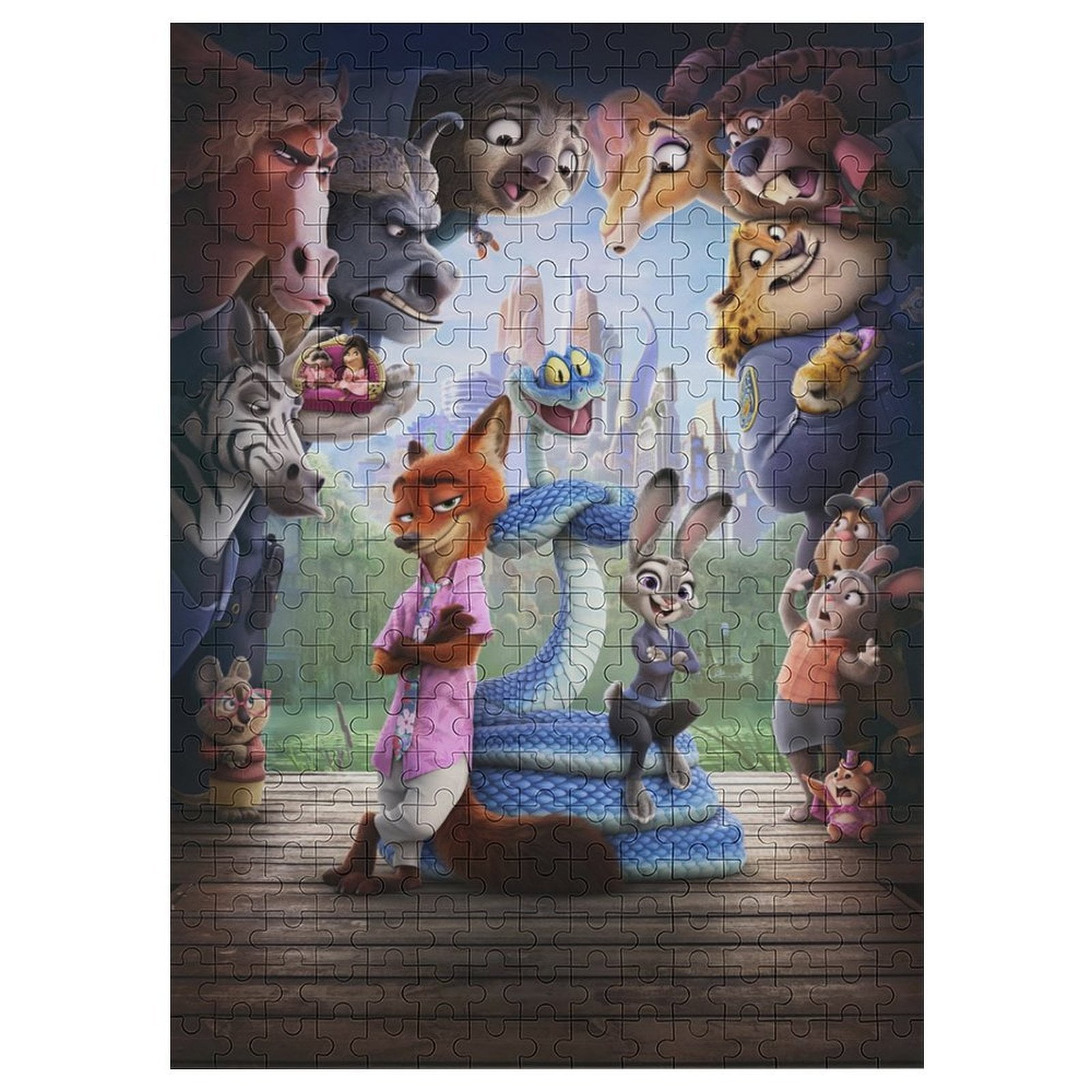 Zootopia 2 Jigsaw Puzzle 35-1000 Piece Gift for Birthday Holiday Home ...
