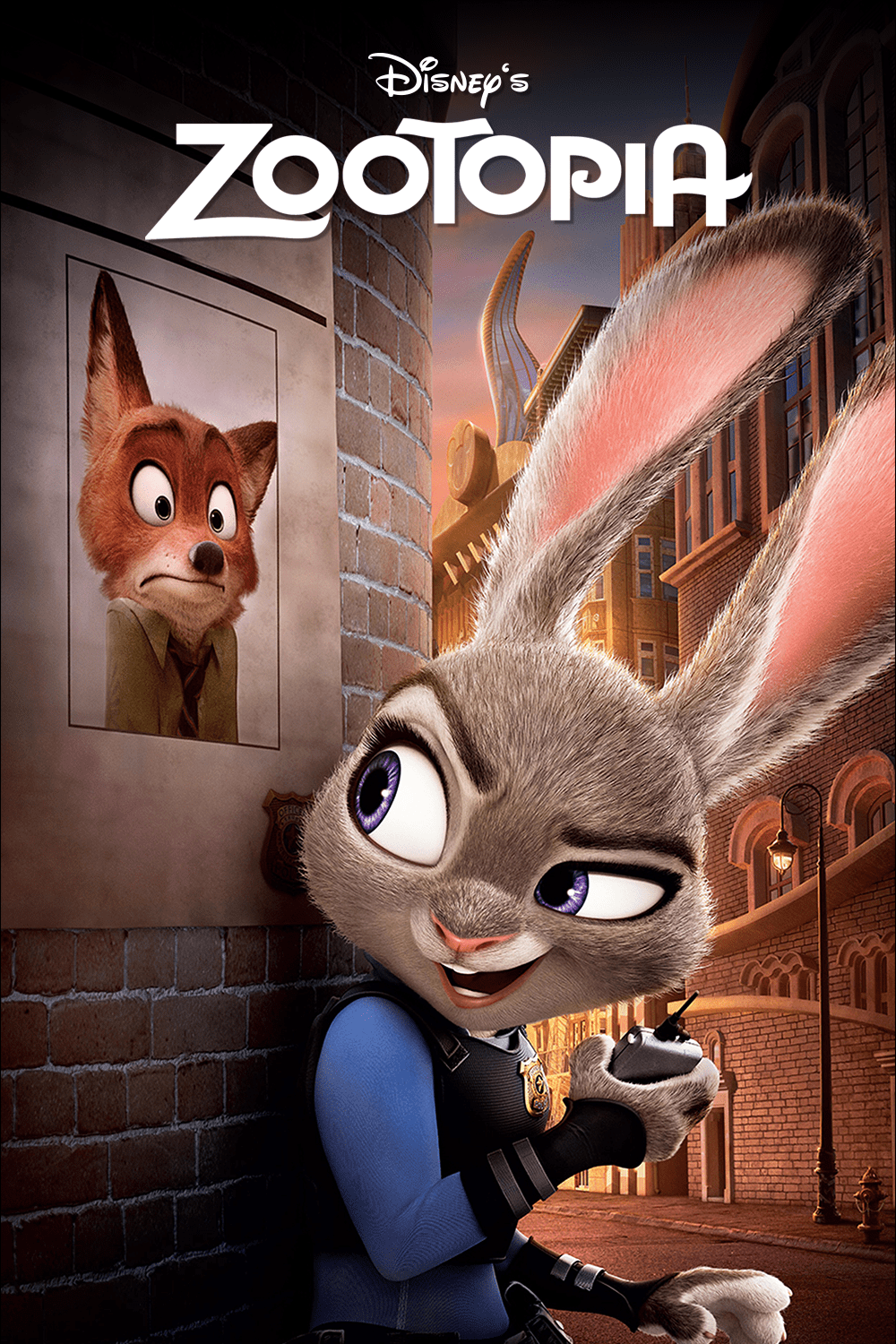 Zootopia (2016) 24x36 Poster - Disney Animated Family Adventure Poster ...