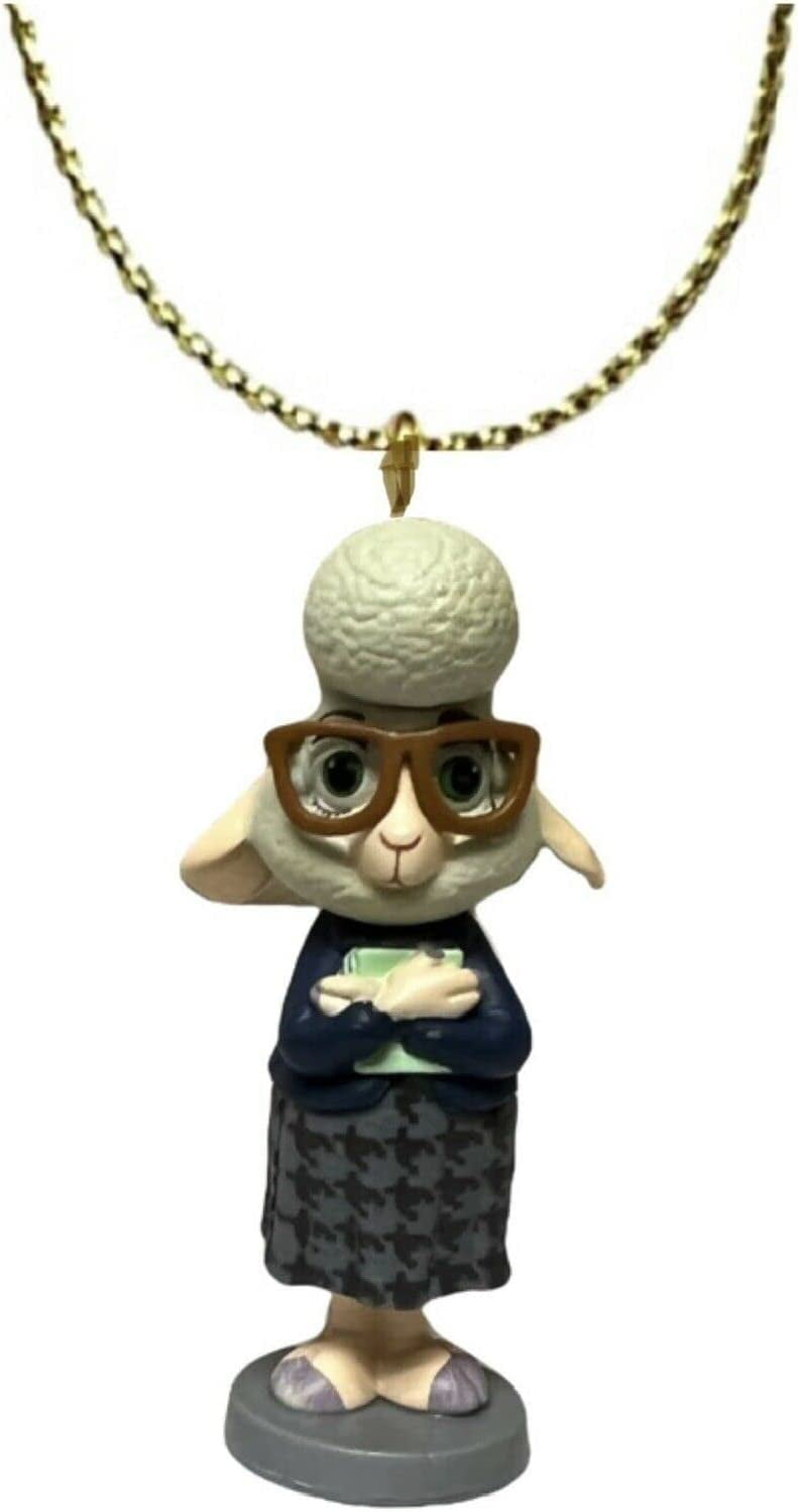 Zootopia Assistant Mayor Bellwether Lamb PVC Ornament 3” Figure ...
