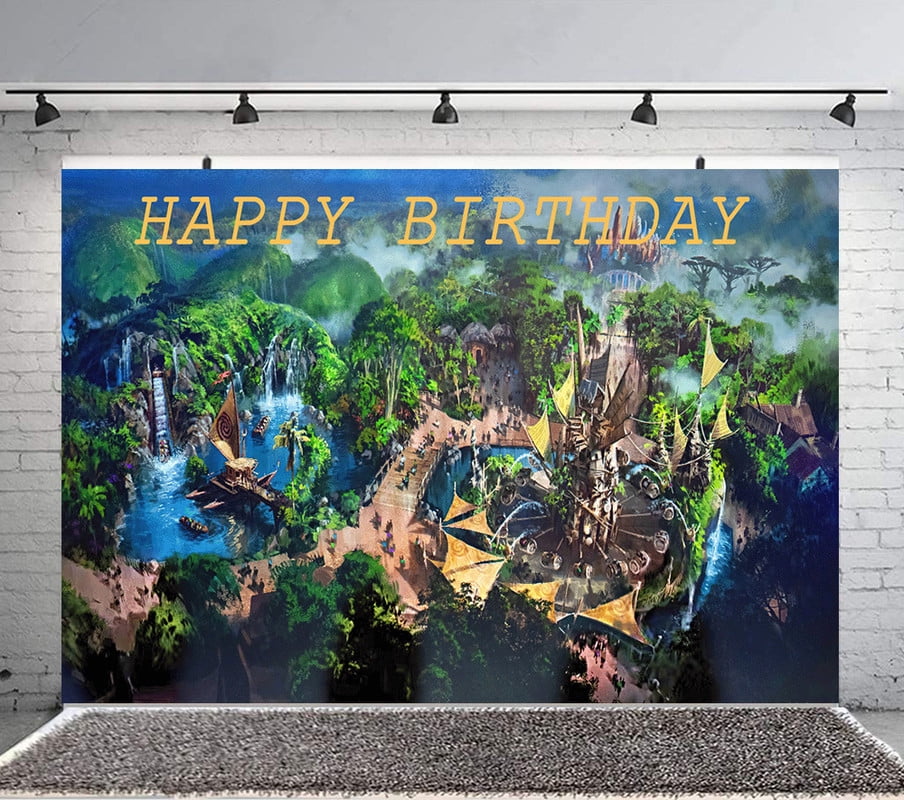 Zootopia Backdrop Banner Party Supplies Poster Movie Theme Background ...