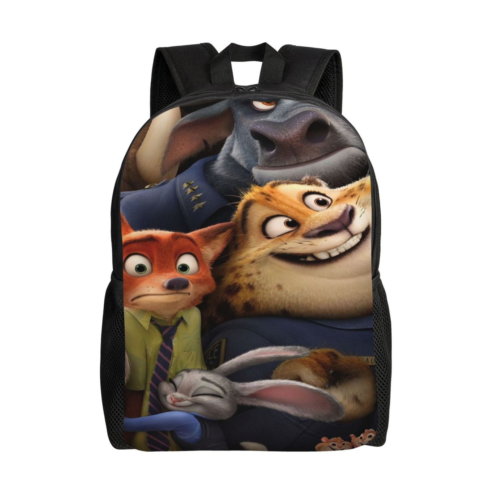 Zootopia Backpack 3D Printed Casual Daypacks - Walmart.com
