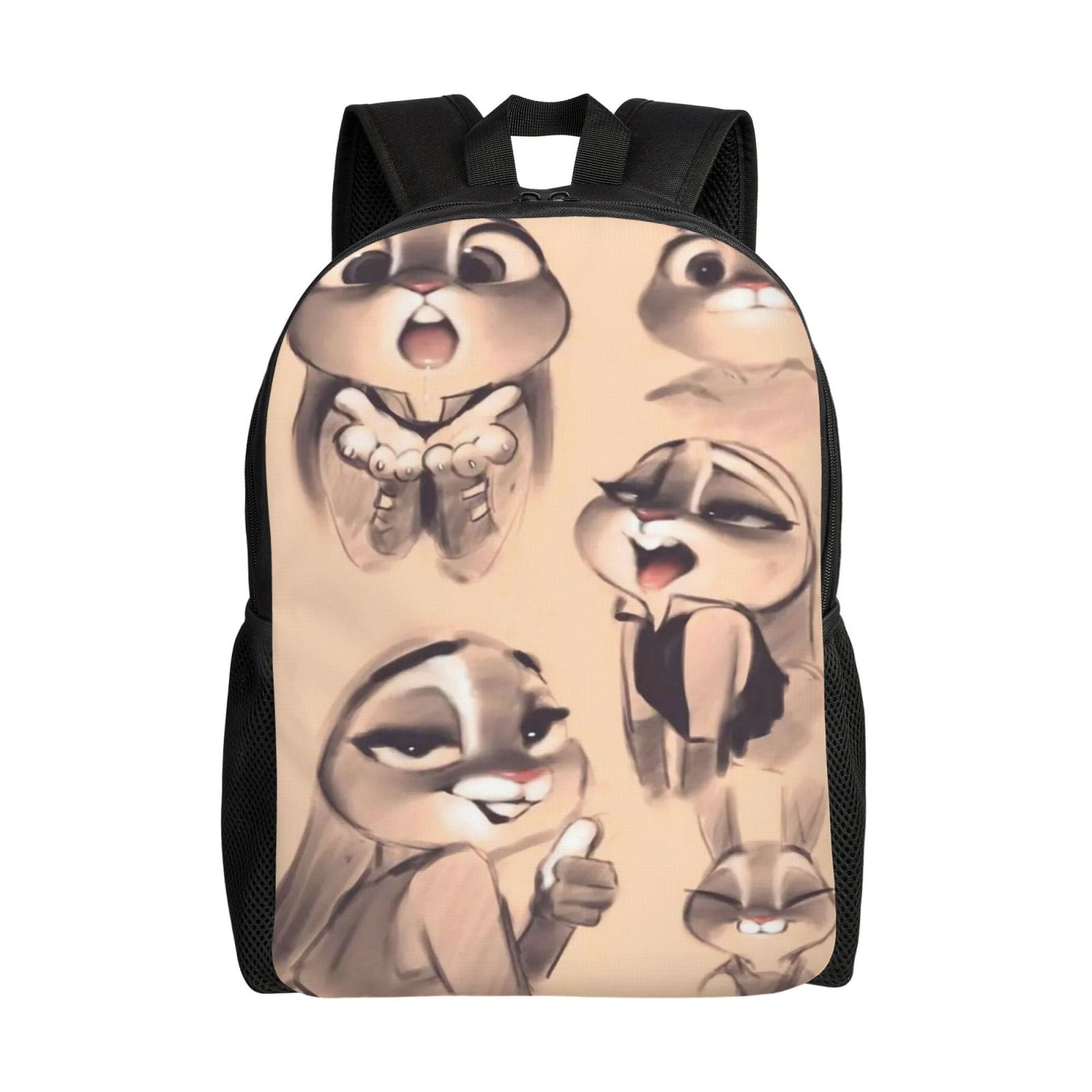 Zootopia Backpack 3D Printed Casual Daypacks - Walmart.com