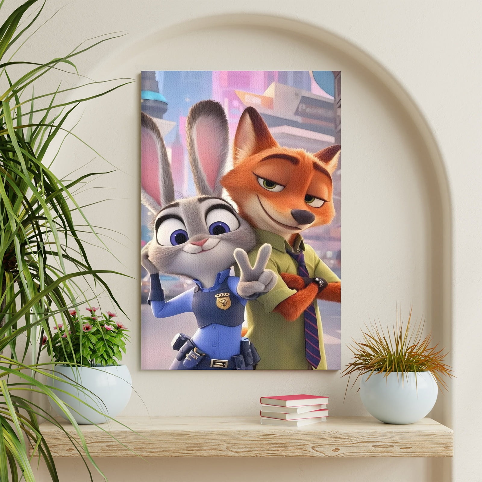 Zootopia+ Canvas Print - Vertical（8"x12"） - Walmart.com