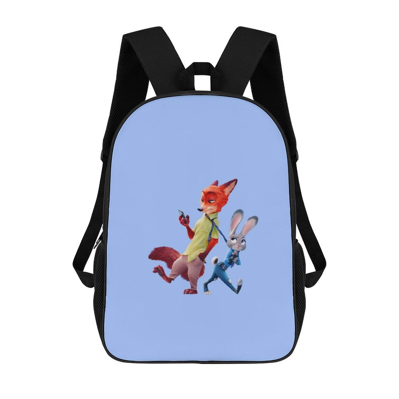 Zootopia Characters School Bag Laptop Backpack Casual Shoulders Daypack ...