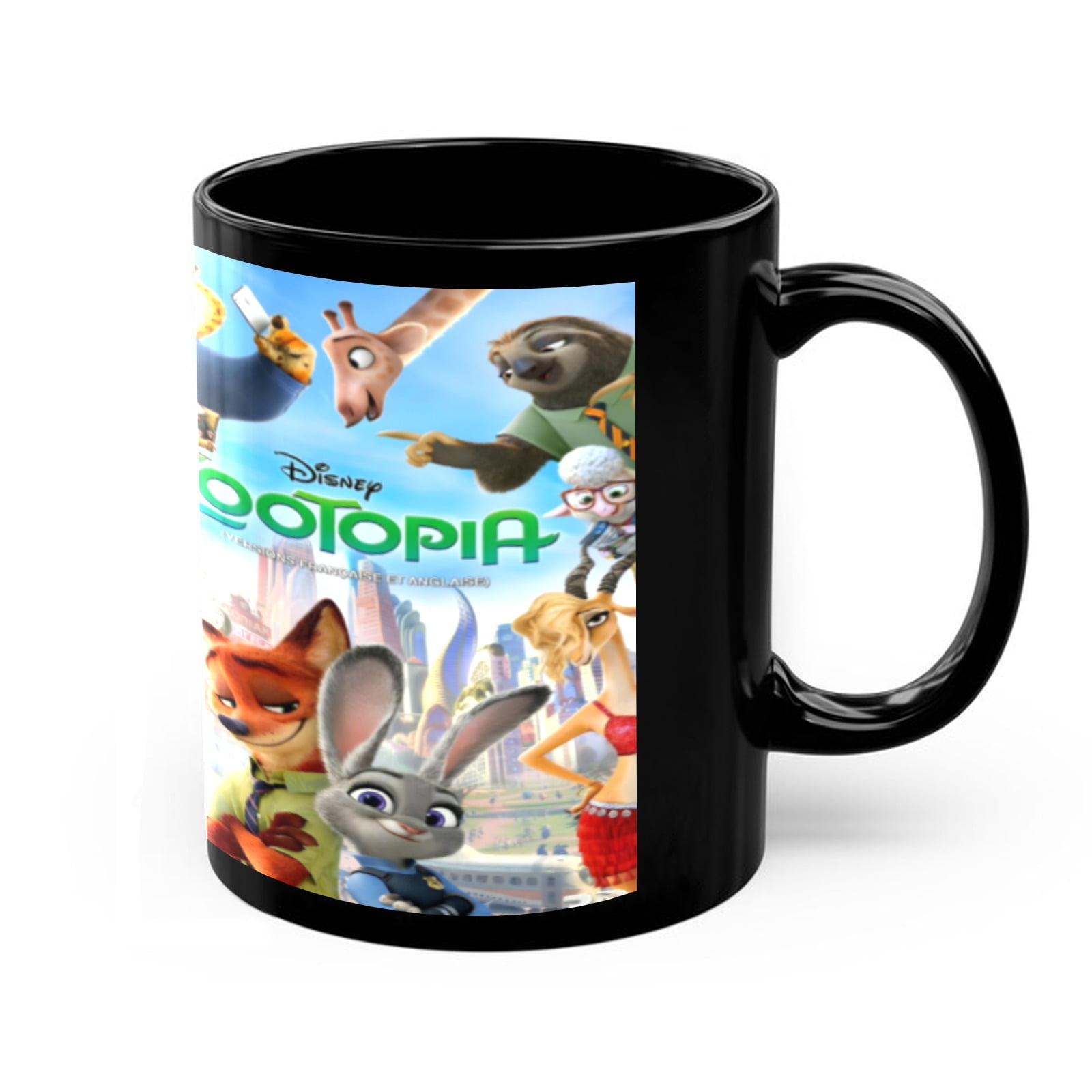 Zootopia Custom Ceramic Mug—Art That Survives the Microwave. - Walmart.com